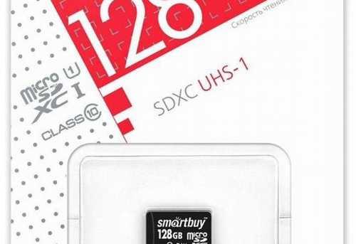 Micro sdxc карта памяти Smartbuy 128GB Class 10