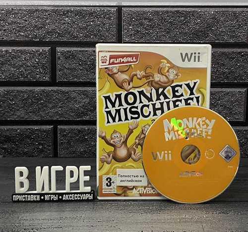 Игра Monkey Mischief 20 Games (Wii)