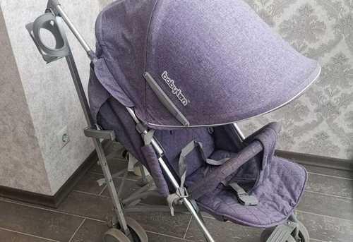 Прогулочная коляска babyton sport purple melange
