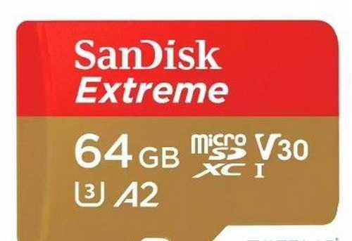 Micro SecureDigital 64Gb Sandisk Extreme (sdsqxah