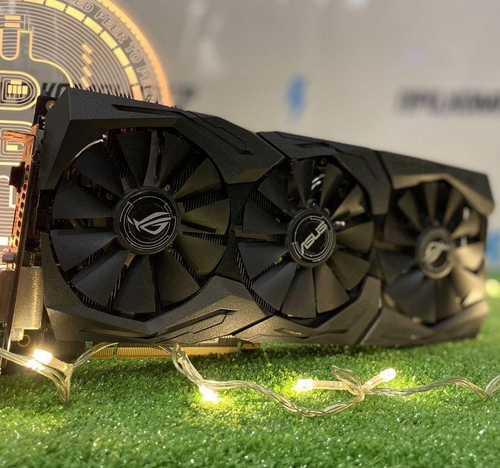 Видеокарта GTX 1070 8Gb Asus ROG Strix