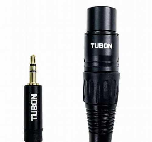 Микрофонный Кабель Tubon XLR (F) - 3.5 Jack 1м