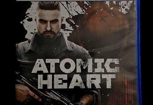 Диск atomic heart для ps5. Rus