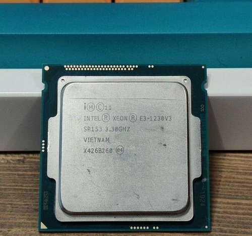Intel Xeon E3 1230 v3