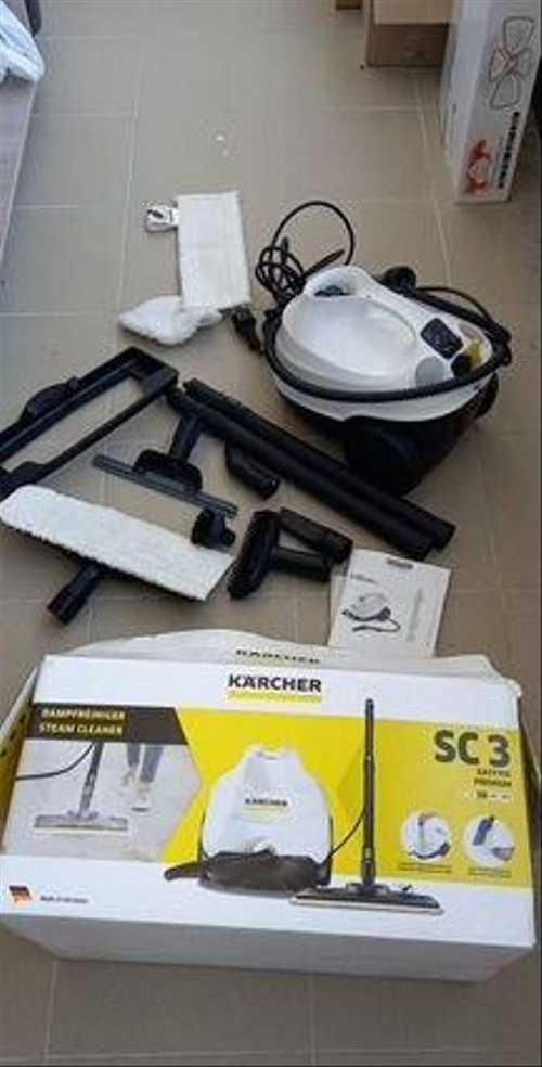 Пароочиститель Karcher SC3 на запчасти (неисправен