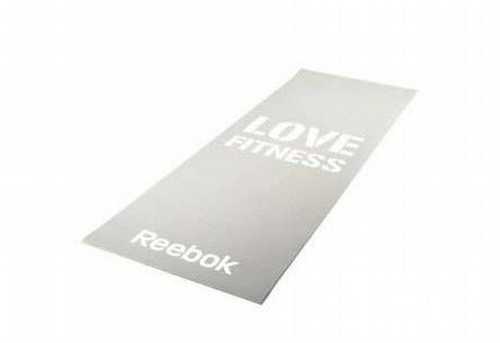 Фитнес-мат тонкий Reebok Love ramt-11024GRL (серый