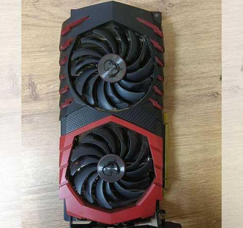 Видеокарта MSI GTX 1060 3gb ddr5 Gaming X
