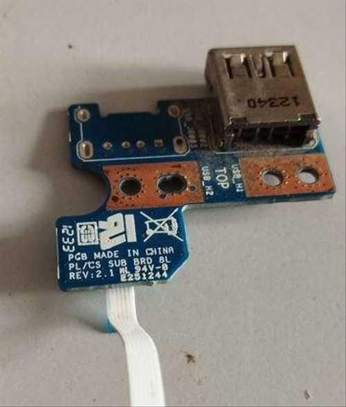 Плата usb toshiba c850 l850