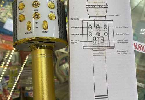 Микрофон беспроводной-караоке WS-858