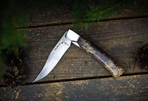 Нож «Рысь-1» складной сталь PGK
