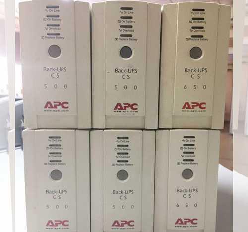 Ибп APC Back-UPS CS 500 и 650 - без акб и кабелей