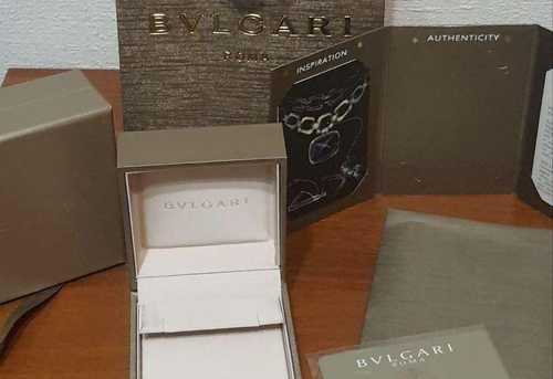 Упаковка bvlgari под серьги