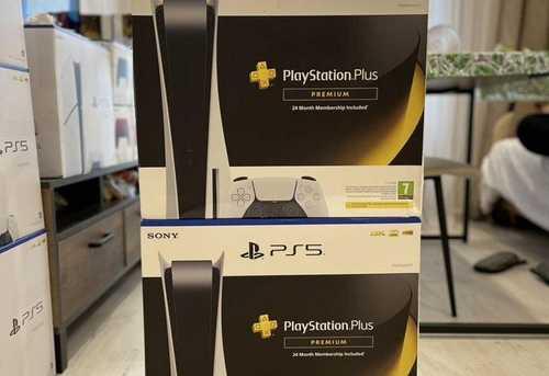 Sony Playstation 5 (новый) +PS Plus Deluxe