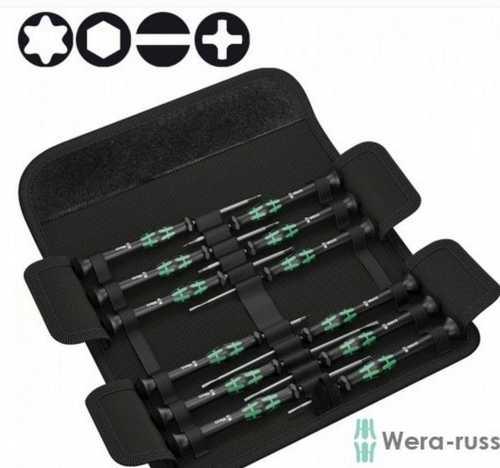 Набор Отверток wera Kraftform Micro-Set/12 SB 1