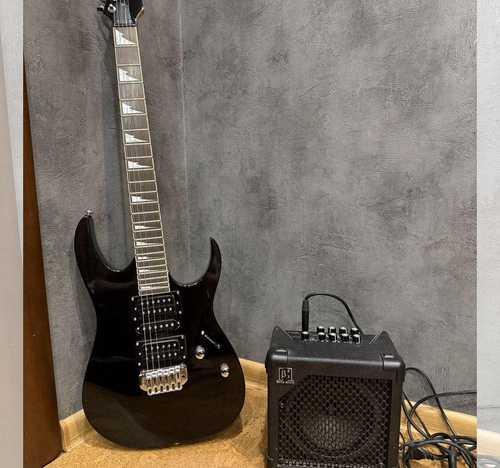 Электрогитара ibanez GRG170DX black night