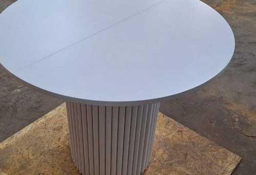 Стол круглый кухонный раздвижной в эмали