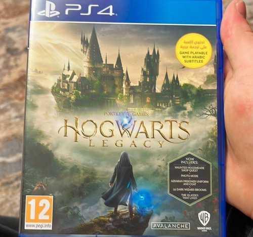Диск на ps4-ps5. Hogwarts Legacy