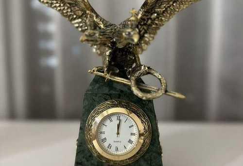 Часы из бронзы «Двуглавый орел»