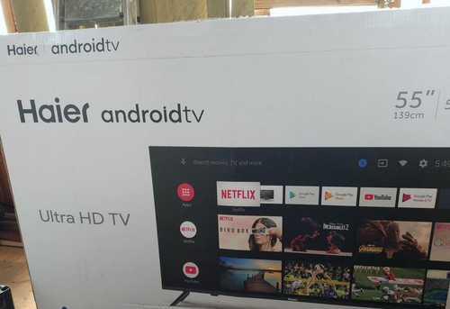Телевизор smart tv android haier 55 диагональ