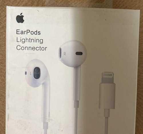 Наушники apple earpods lightning