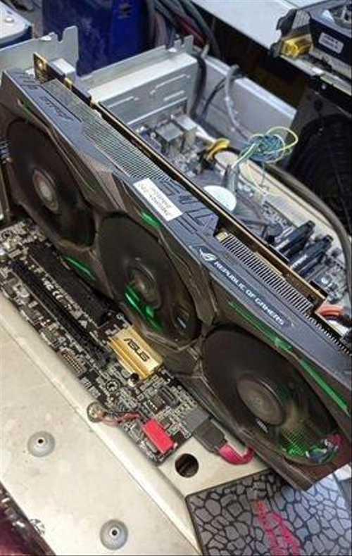 Видеокарта Asus GeForce GTX1070 strix 8Gb