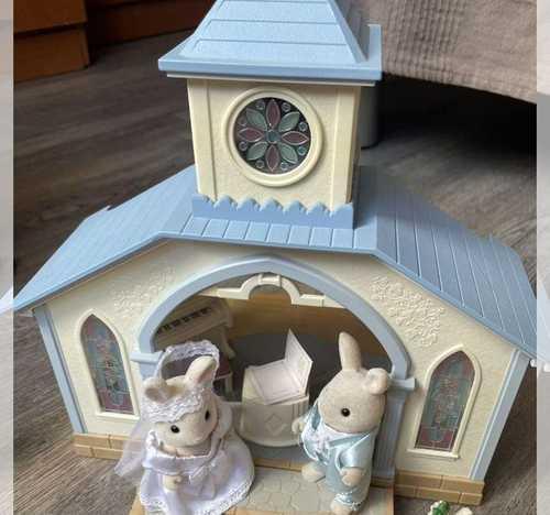 Sylvanian families домик свадебная церемония