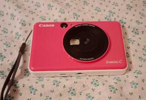 Фотоаппарат моментальной печати canon zoemini c