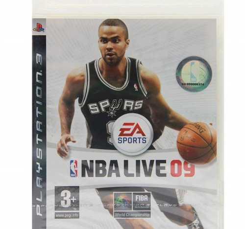 NBA Live 09 (PS3, Новая)