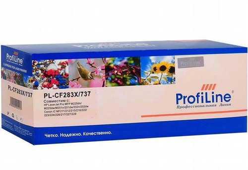 Картридж ProfiLine PL-CF283X/737 Black #211640