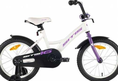 Велосипед sitis wind 16" (2024) White