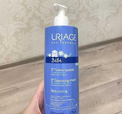 Uriage Bebe Первый очищающий пенящийся крем