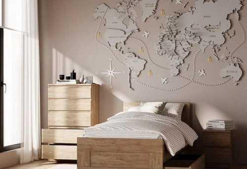 Кровать 90х200 Бримнэс(Сириус), IKEA