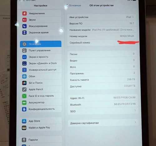 iPad pro 11 2021 m1 в отличном состоянии