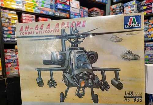 Italeri 832 AH-64A Apache combat helicopter 1/48