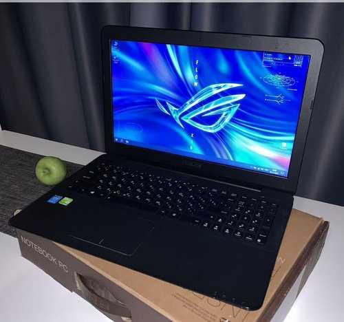 Тонкий игровой Asus i3 12gb gt 920m 2gb SSD 500gb