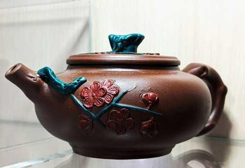 Чайник глиняный «Хамелеон Сакура», 380 мл