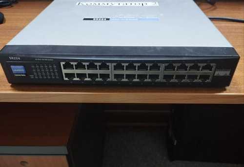 Сетевой коммутатор Linksys SR224