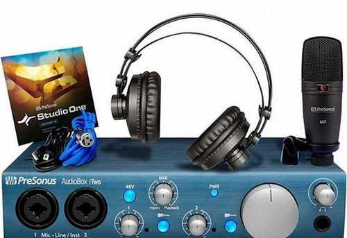 Комплект для звукозаписи PreSonus AudioBox iTwo St