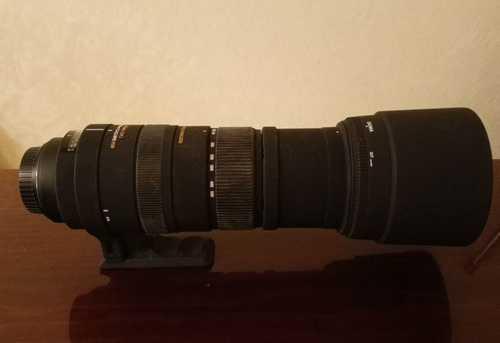 Объектив Sigma DG 150-500 f/5-6.3 APO HSM OS для C