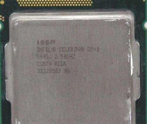 Процессор Intel Celeron G540 2,5 GHz (S-1155)