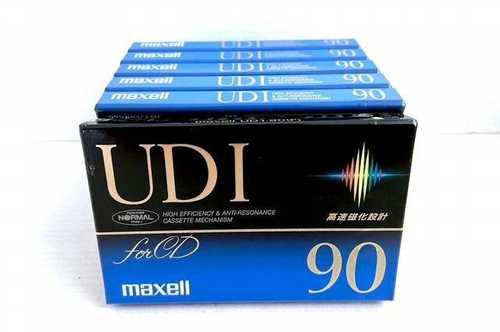 Аудиокассеты кассета Maxell UD I 90 - 1992 г