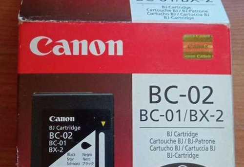 Картриджкартридж Canon BC-02/BC-01, BX-2