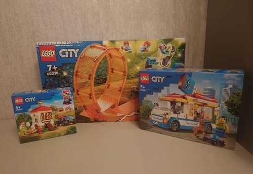 Lego City 60253, 60344, 60338