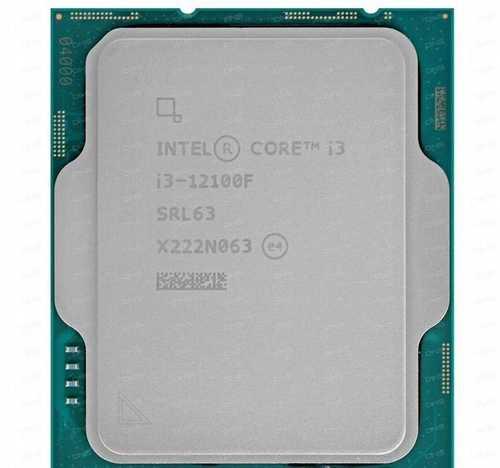 Процессор intel core i3 12100f