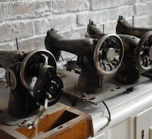 Старинные швейные машинки, Зингер и т. п