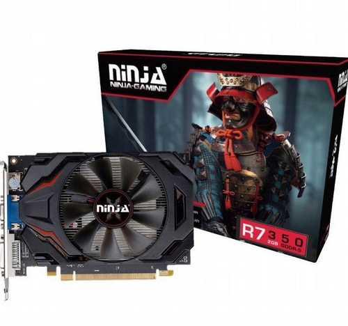 Видеокарта Ninja (Sinotex) Ninja R7 350 (512SP) 2GB gddr5 128bit VGA DVI hdmi RTL (AKR735025F) (7280