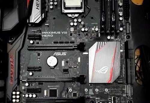 Asus maximus viii hero+I7 6700K+16 Gb DDR4+ корпус
