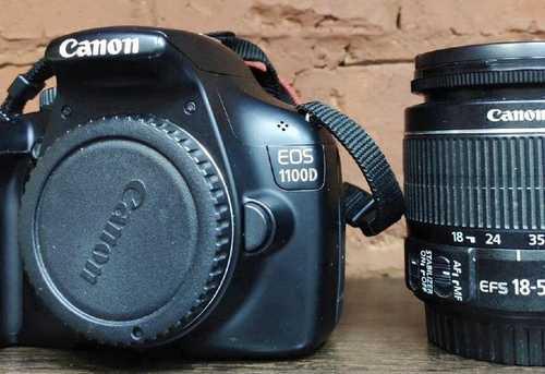 Зеркальный фотоаппарат Canon EOS 1100D Kit