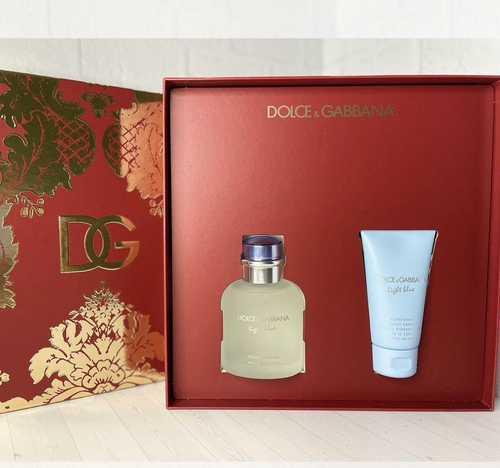 Dolce gabbana подарочный набор Light Вluе