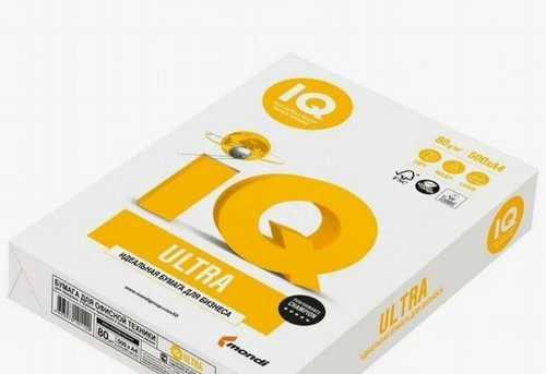 Бумага IQ Ultra А4, марка A, 80 г/кв. м, 500 л